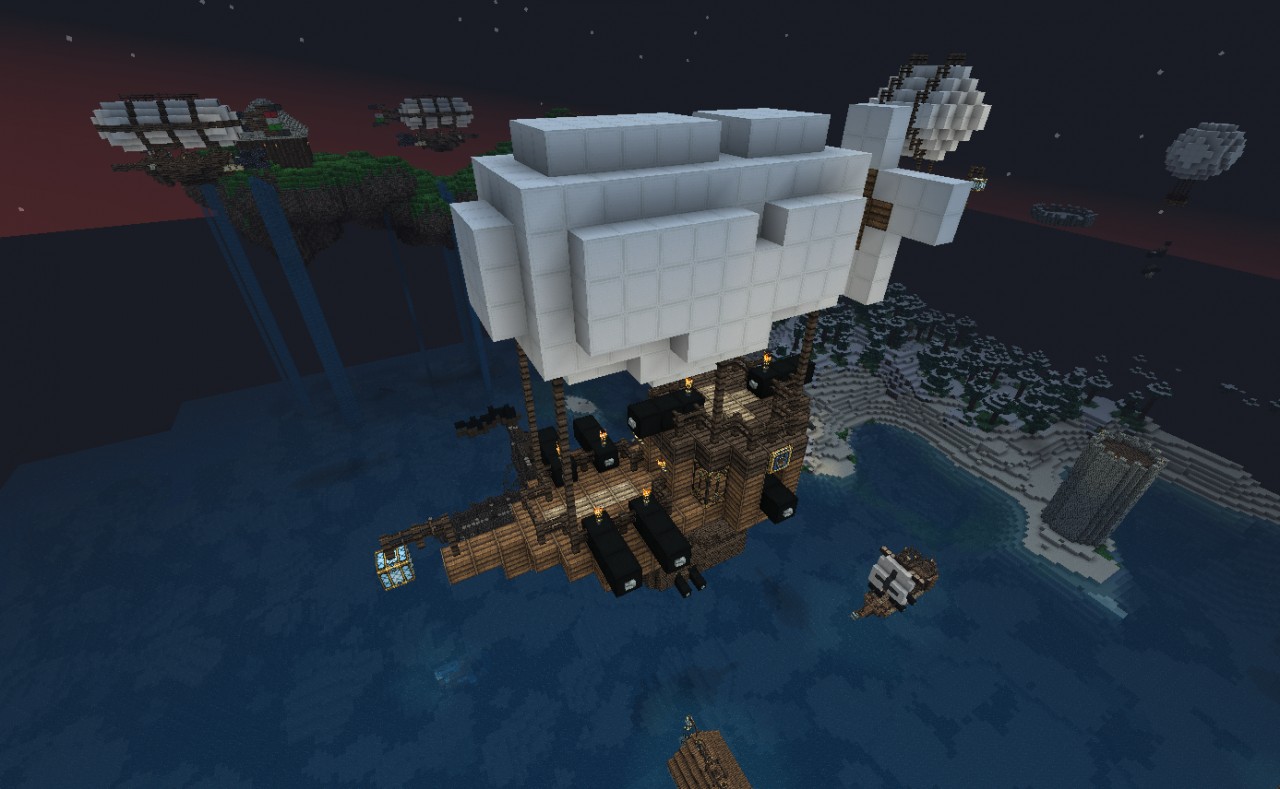 Siege Fleet: Small Shredder Minecraft Map