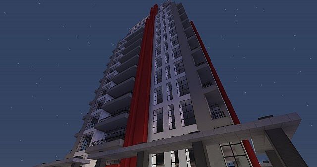 Skyscraper Hotel Minecraft Map