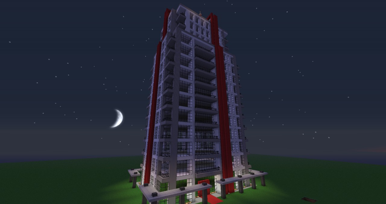 Skyscraper Hotel Minecraft Map