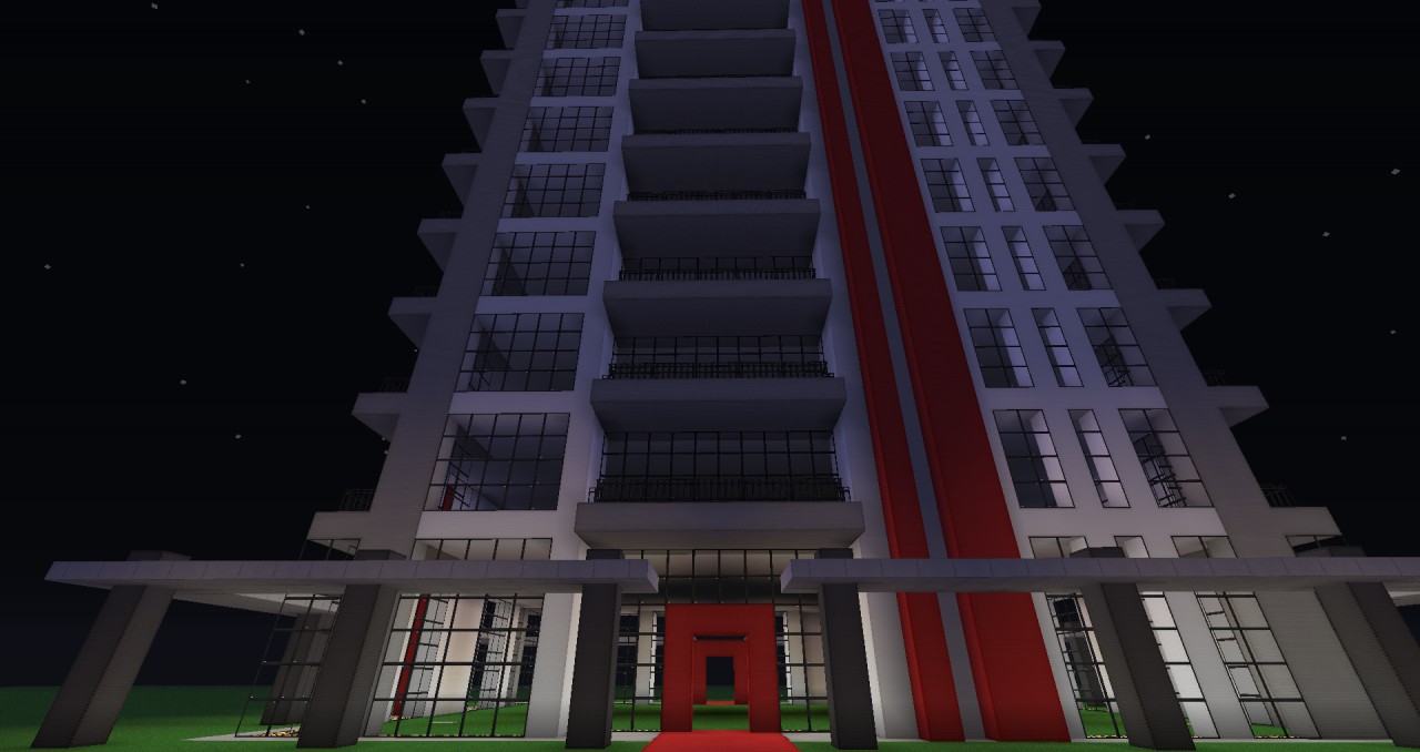 Skyscraper Hotel Minecraft Map