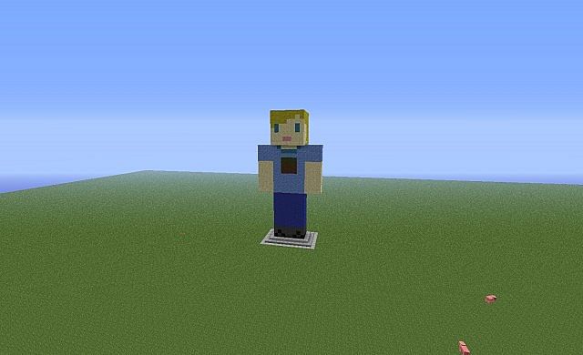 Statue of me Minecraft Map
