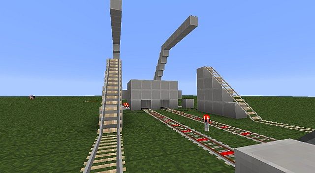Minecart Race Minecraft Map