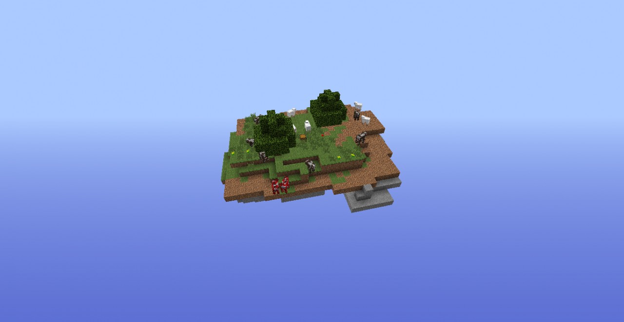 sky land Minecraft Map