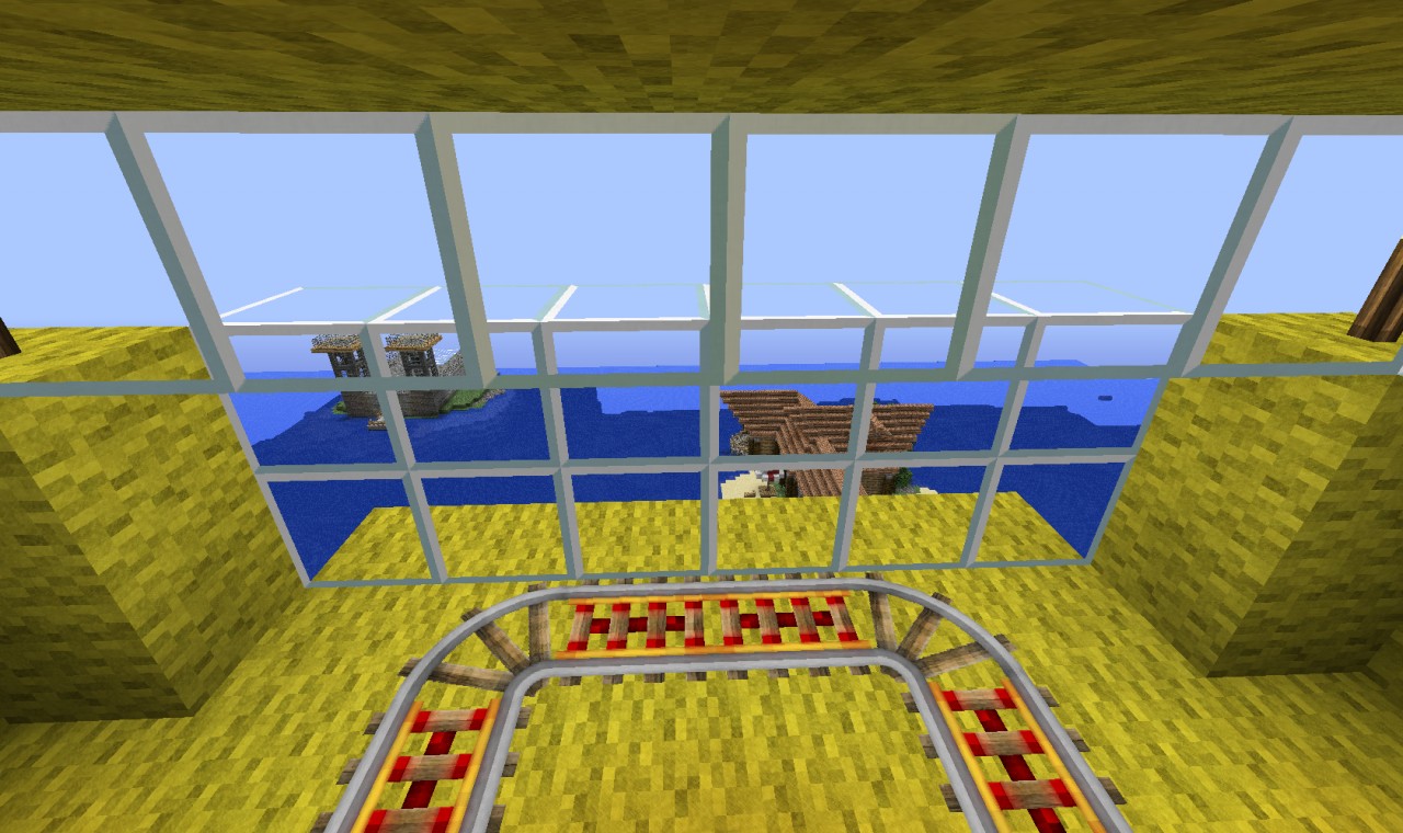 Huge 3D Homer Simpson Minecraft Map