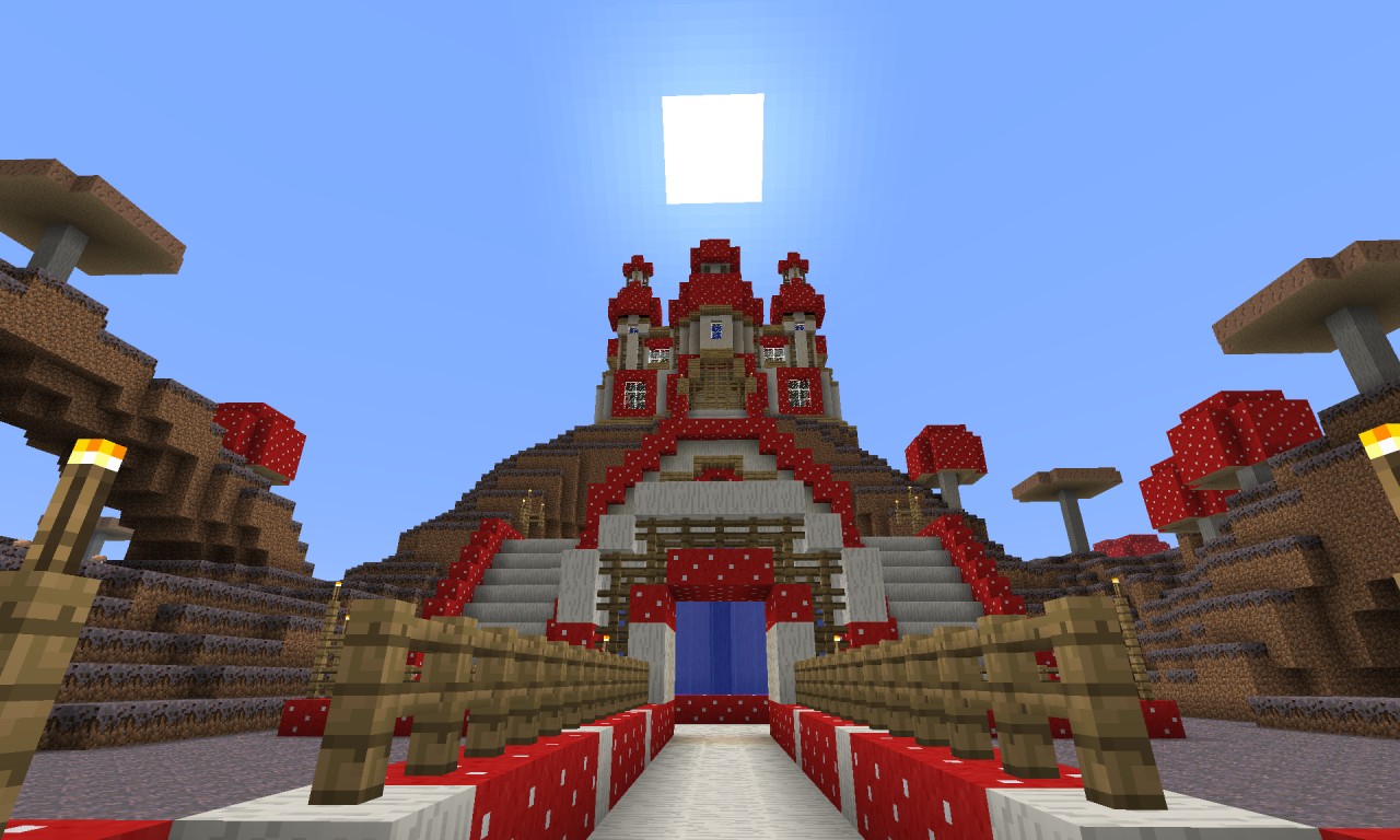 Mooshroom Castle Minecraft Map