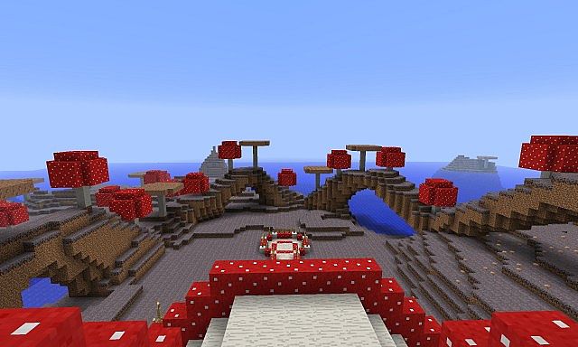 Mooshroom Castle Minecraft Map