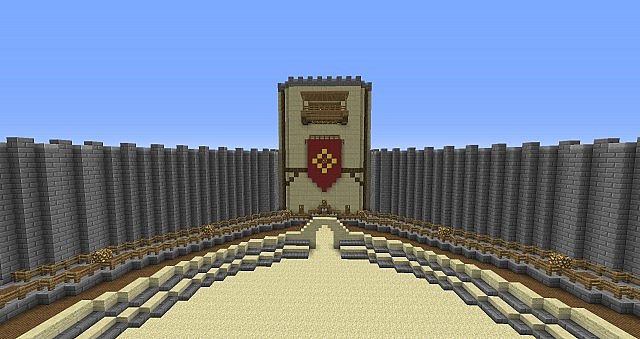 [PVP] Pig Jousting Arena Minecraft Map