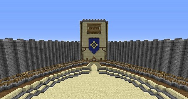 [PVP] Pig Jousting Arena Minecraft Map