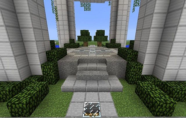 Modern Server Spawn Finished Minecraft Map