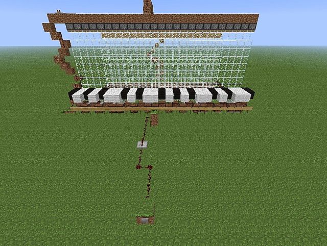 Note Block Piano Maker Minecraft Map
