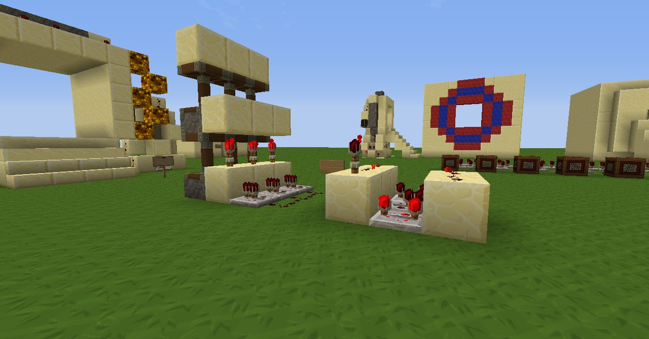 my redstone world Minecraft Map