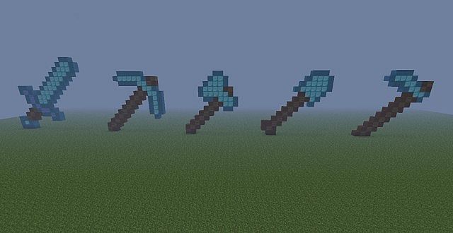 Diamond Tool Set Minecraft Map