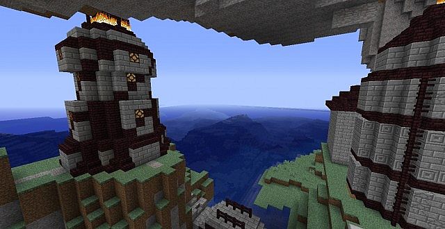 Valhalla The Uninhabited Fortress Minecraft Map