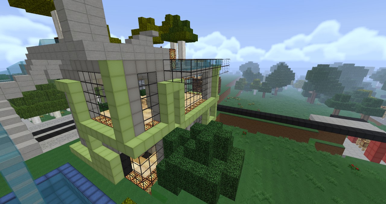 Ecological House 1 By Zatigy Minecraft Map