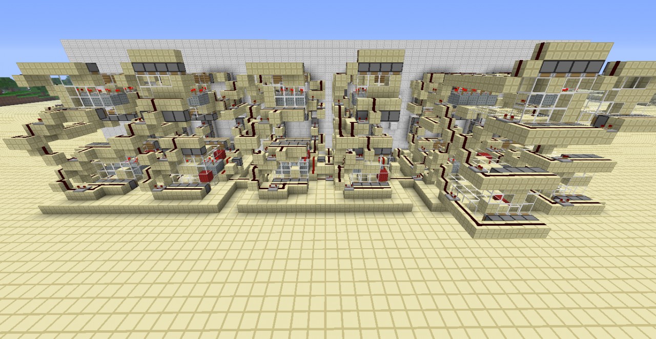 Digital Clock 24h Minecraft Map