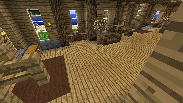 Canadian Style Log Cabin Minecraft Map