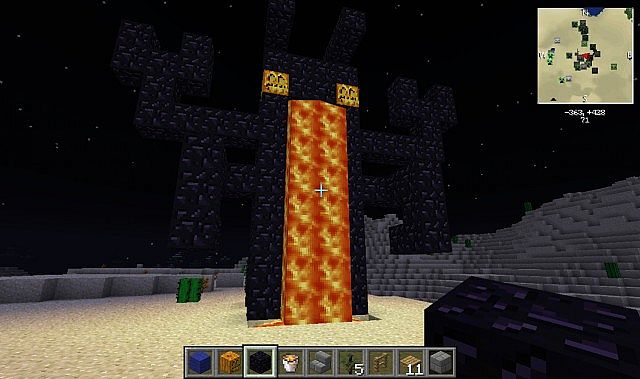 beast statue Minecraft Map