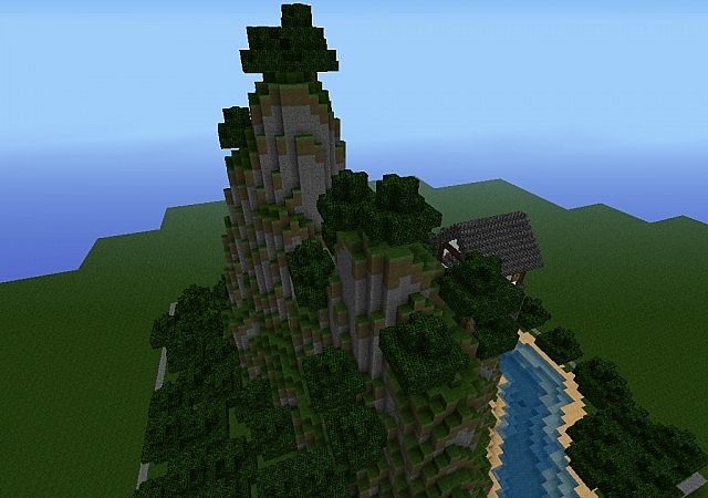 Mountian Warehouse Minecraft Map