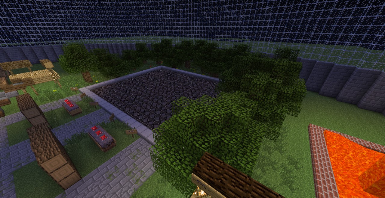 server trampoline Minecraft Map
