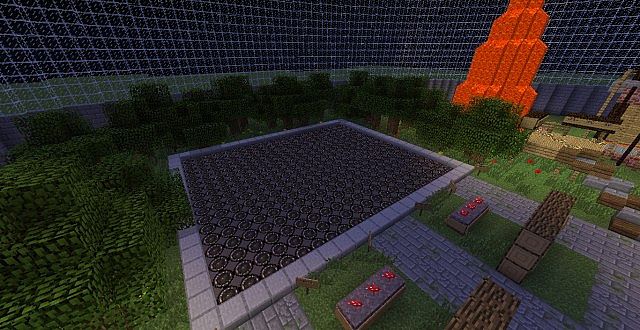 server trampoline Minecraft Map