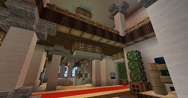 European Style Mansion | 5 Bedroom, 6.5 bathrooms Minecraft Map