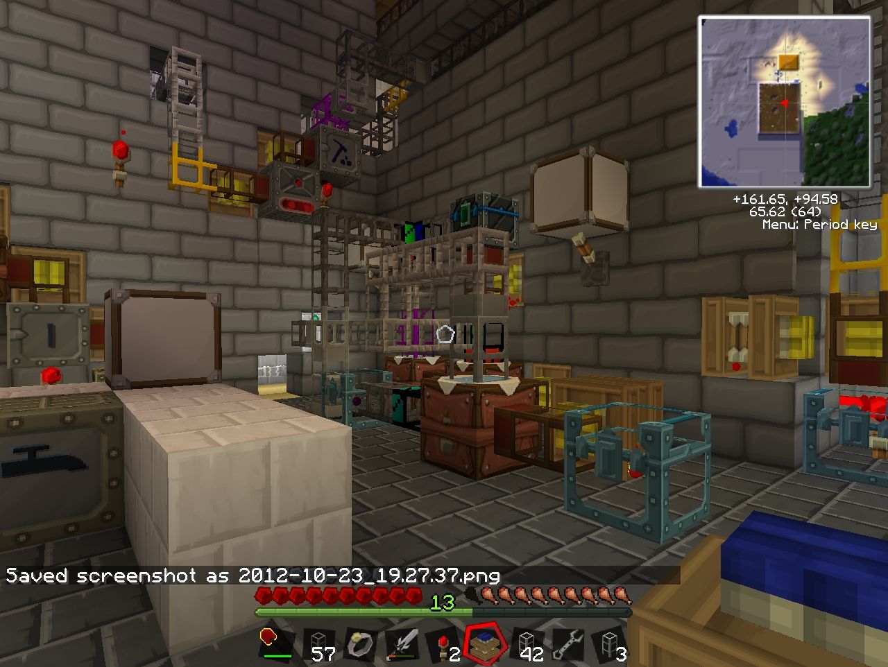 Tekkit Factory Minecraft Map