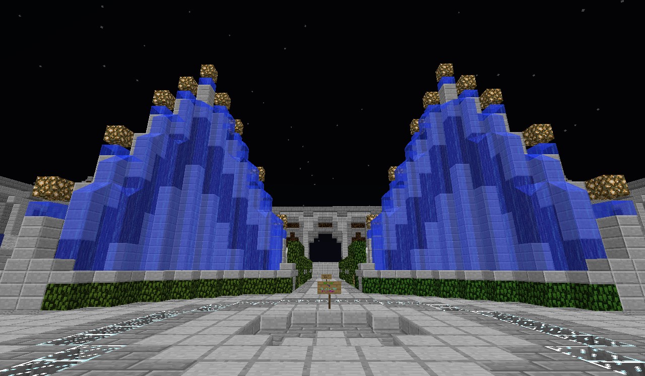 New Spawn for Crafted MC Minecraft Map