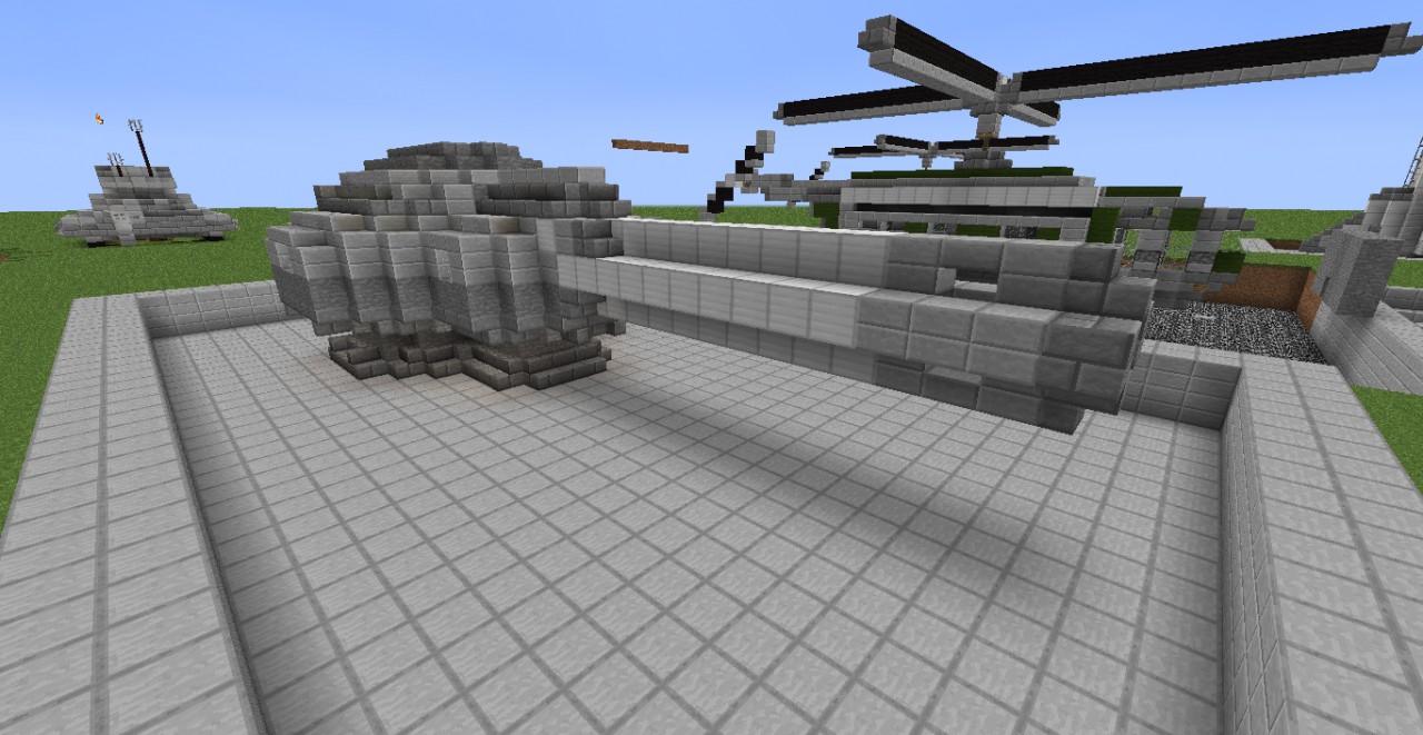 military schematics Minecraft Map