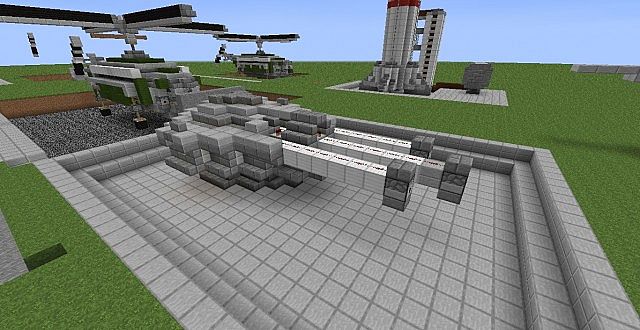 military schematics Minecraft Map
