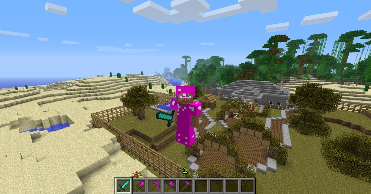 pink Minecraft Texture Pack