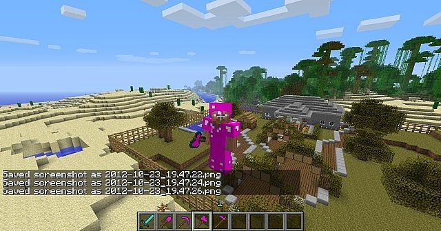 pink Minecraft Texture Pack