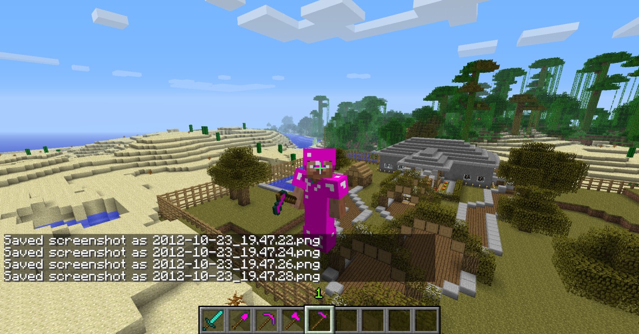 pink Minecraft Texture Pack