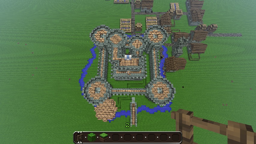2 castles Minecraft Map