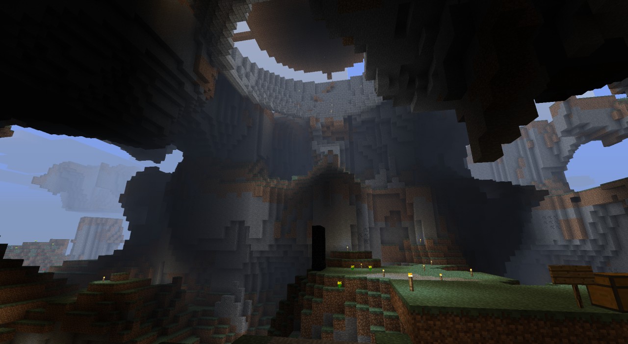 Underground city Minecraft Map