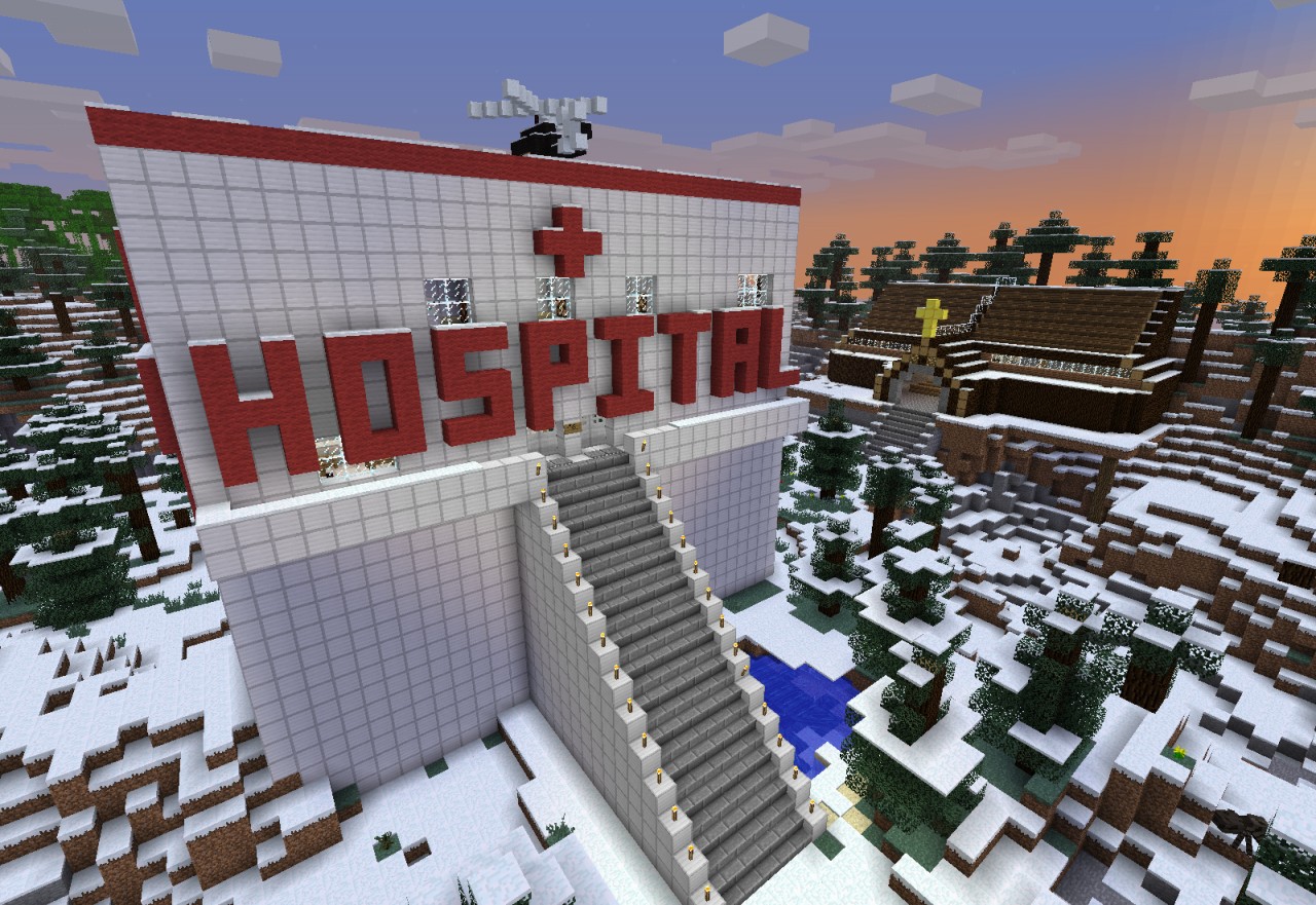 Temple Street Hospital - For The Children Minecraft Map