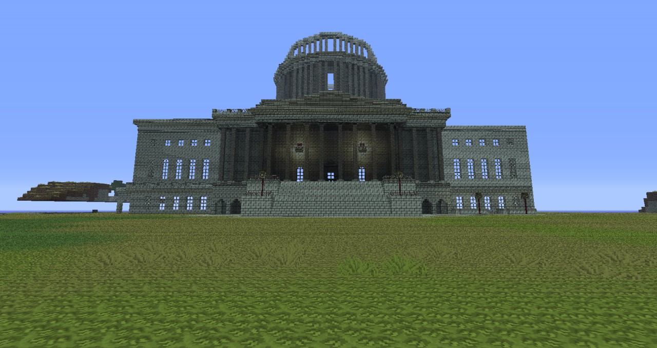 POOTYCRAFT: US CAPITOL BUILDING [UNABLE TO FINSH] Minecraft Map
