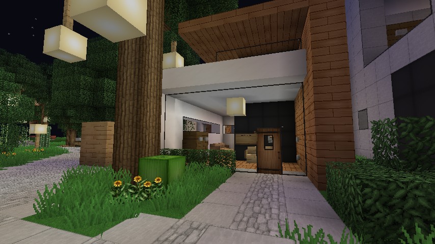 Modern House - Serenade's Guest House Minecraft Map