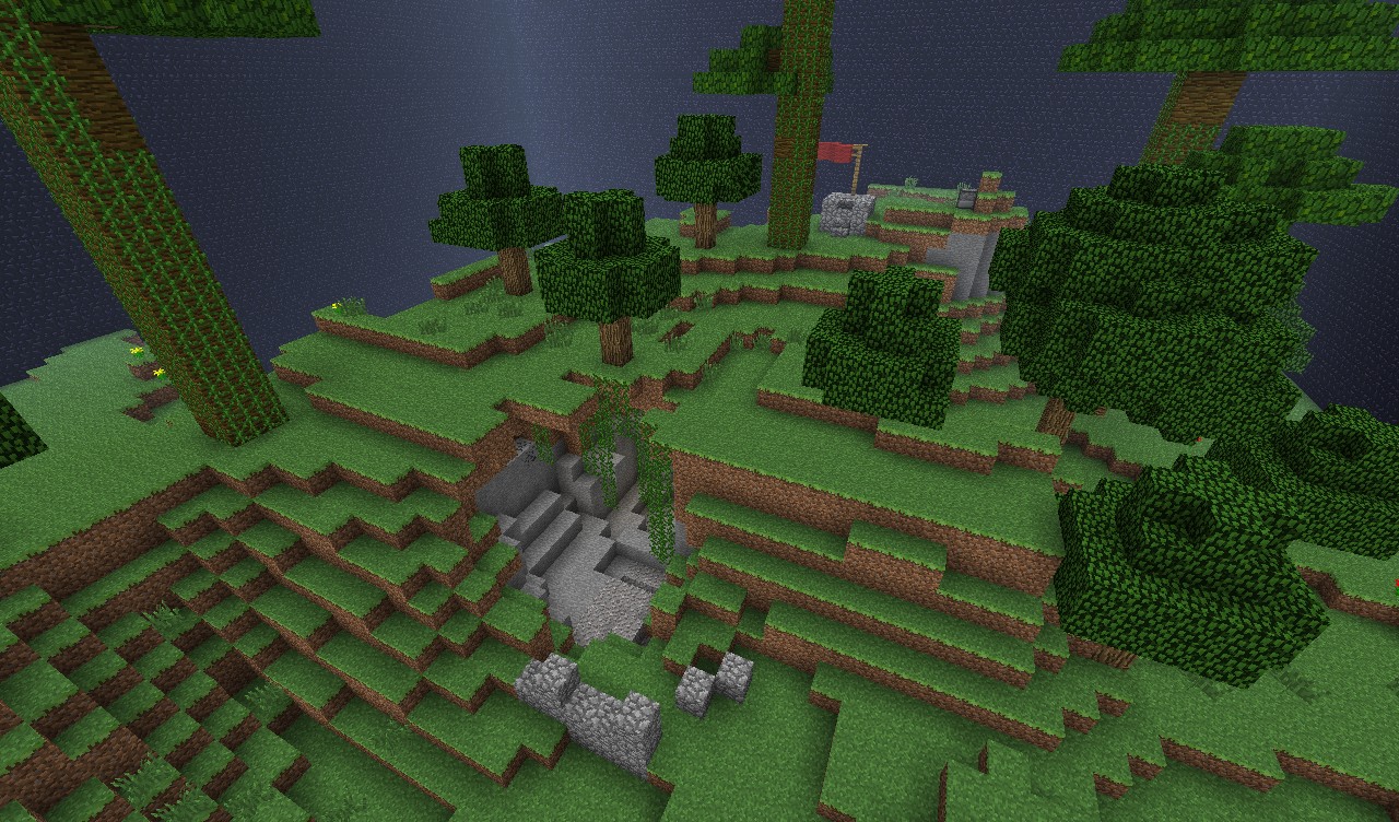 1.4 Red vs Blue Multiplayer Map Minecraft Map