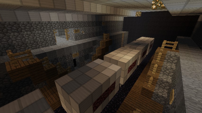 Snow Train Zombie Survival Minecraft Map