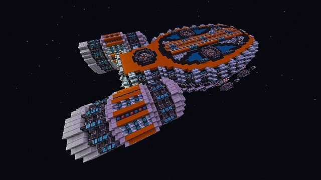 Hyperion V: Starship Minecraft Map