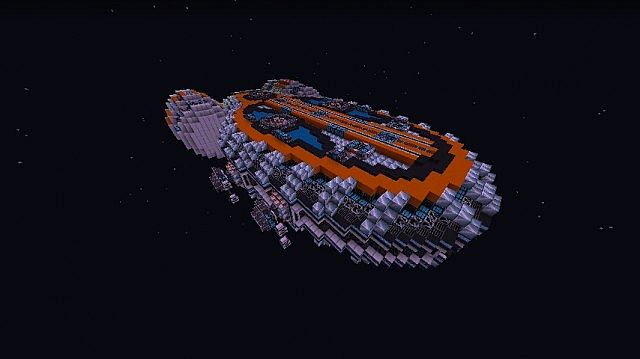 Hyperion V: Starship Minecraft Map