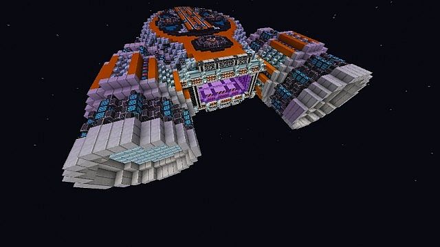 Hyperion V: Starship Minecraft Map
