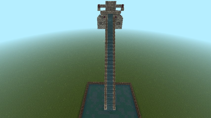 Automatic WaterSlide (Boat) Minecraft Map