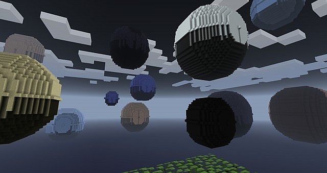 Planetoids Minecraft Map