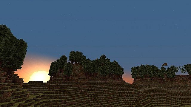 Mountain Range: Custom Made Minecraft Map