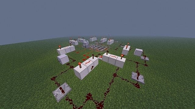 REDSTONE FOR DUMMIES (Update 2 GATES) Minecraft Map