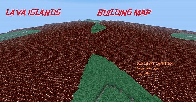 Lava Islands V1.0 (Building map. Read Desc) Minecraft Map