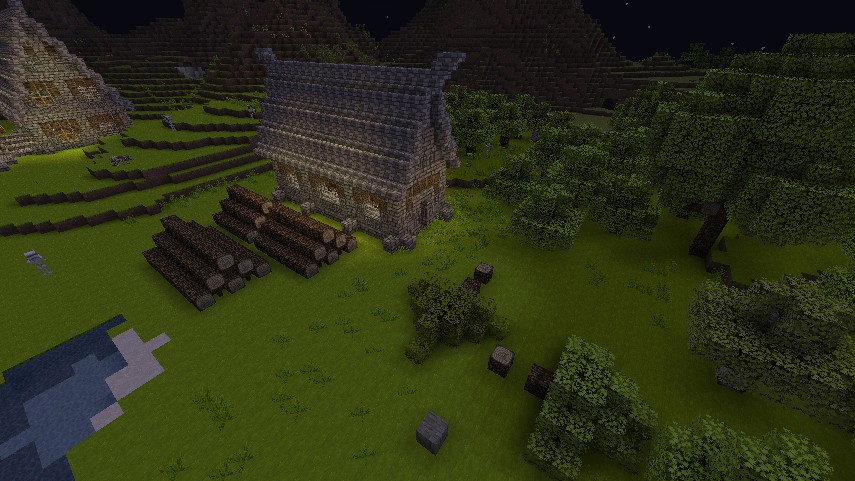 Medieval Lumberjack ( BuildSeries ) Minecraft Map