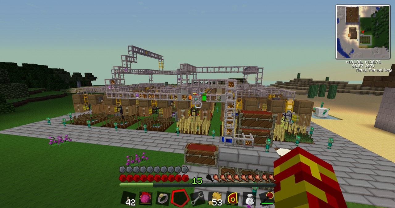 Tekkit Factory Minecraft Map