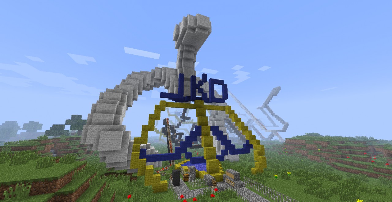JKD Roller Coaster !! Minecraft Map